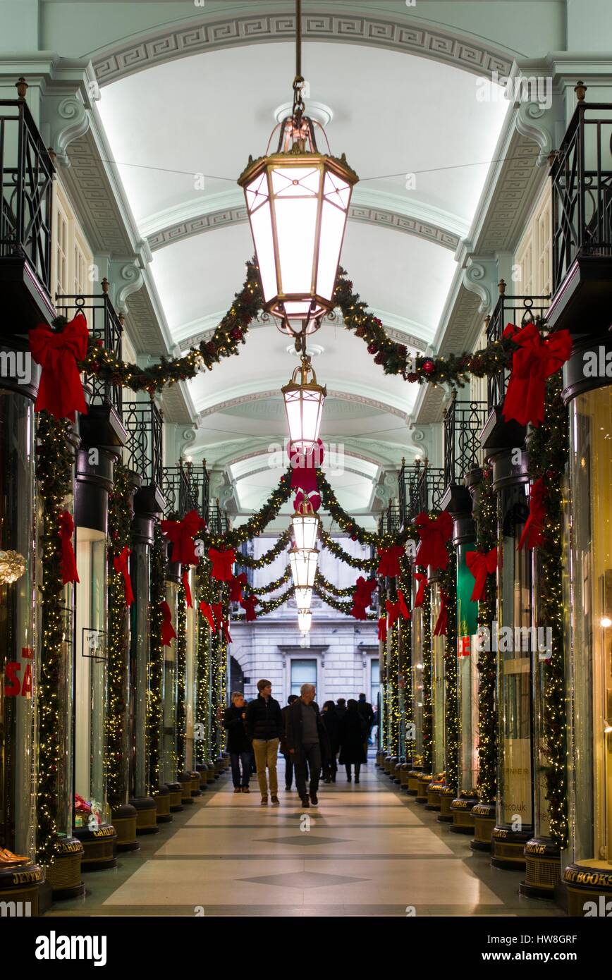 The burlington arcade at christmas hi-res stock photography and images ...