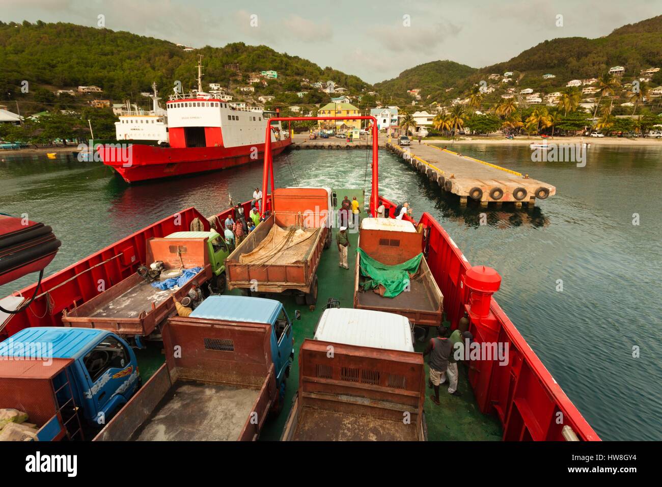 Aboard the bequia ferry hi-res stock photography and images - Alamy
