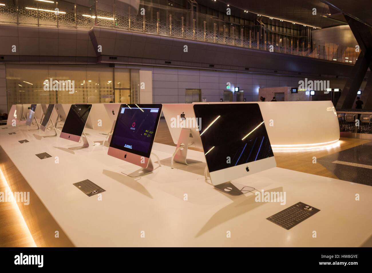 Qatar, Doha, Doha-Hamad International Airport, open since 2014 ...