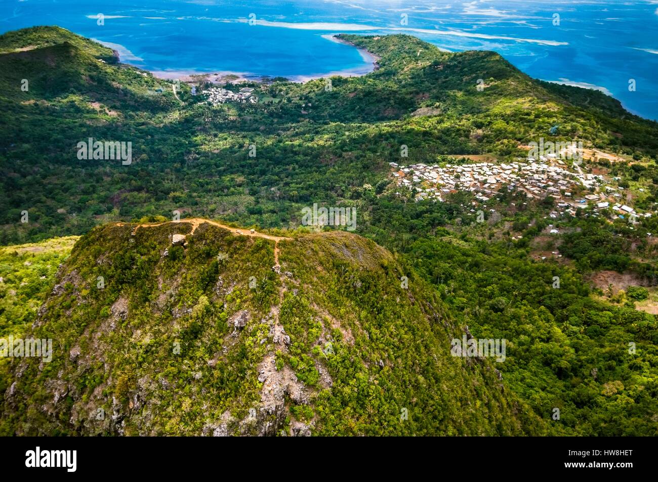 France, Mayotte island (French overseas department), Grande Terre, Mont ...