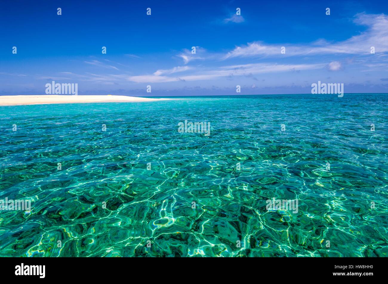 France, Mayotte island (French overseas department), White Sand Island ...