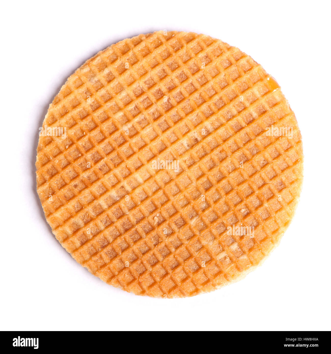 Round wafers isolated on white background Stock Photo - Alamy