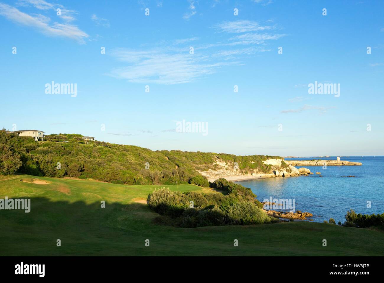 France, Corse du Sud, Bonifacio, advanced Sperone, Domain, and Sperone ...