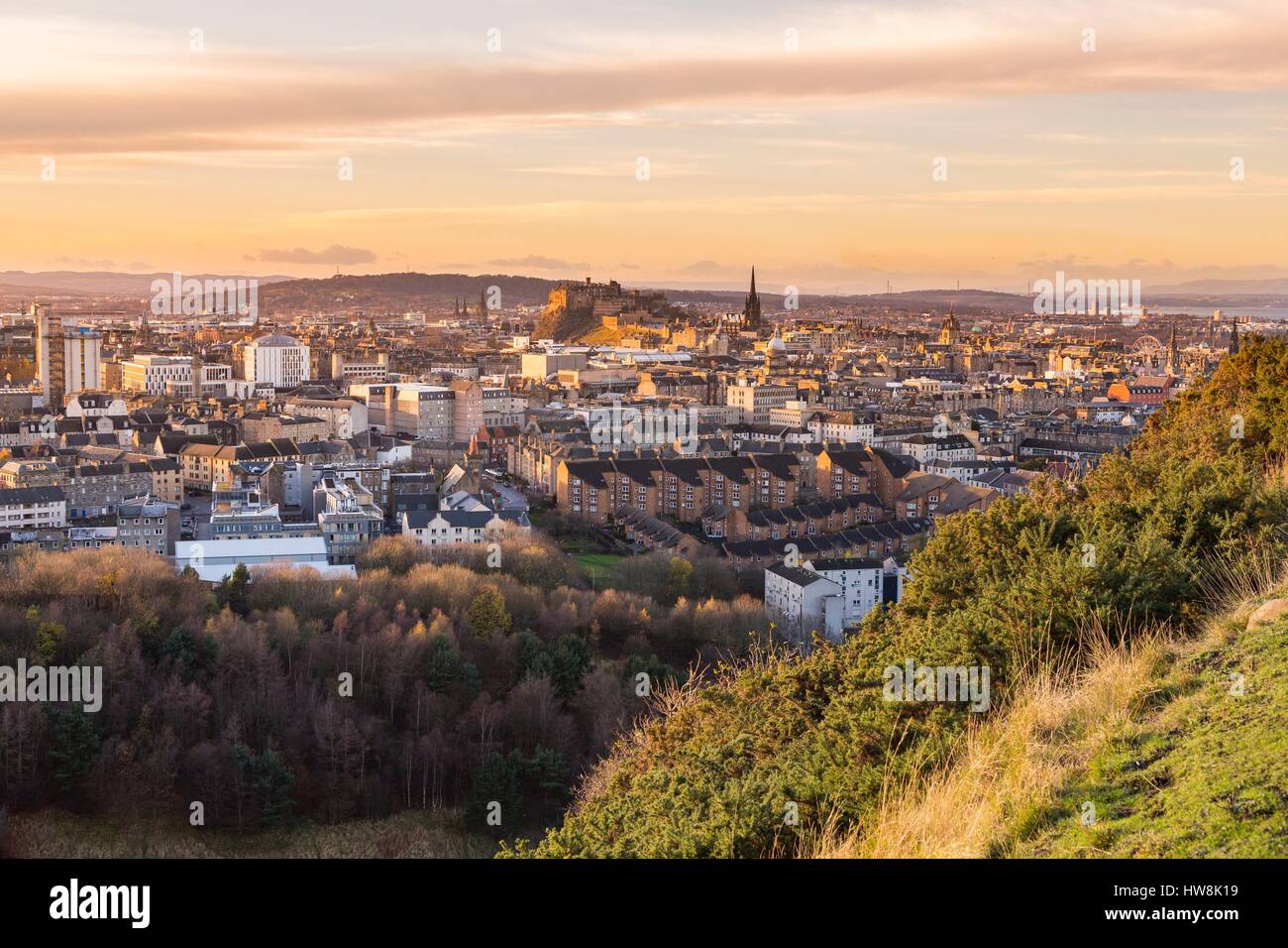 United Kingdom, Scotland, Edinburgh, listed as World Heritage Site by ...