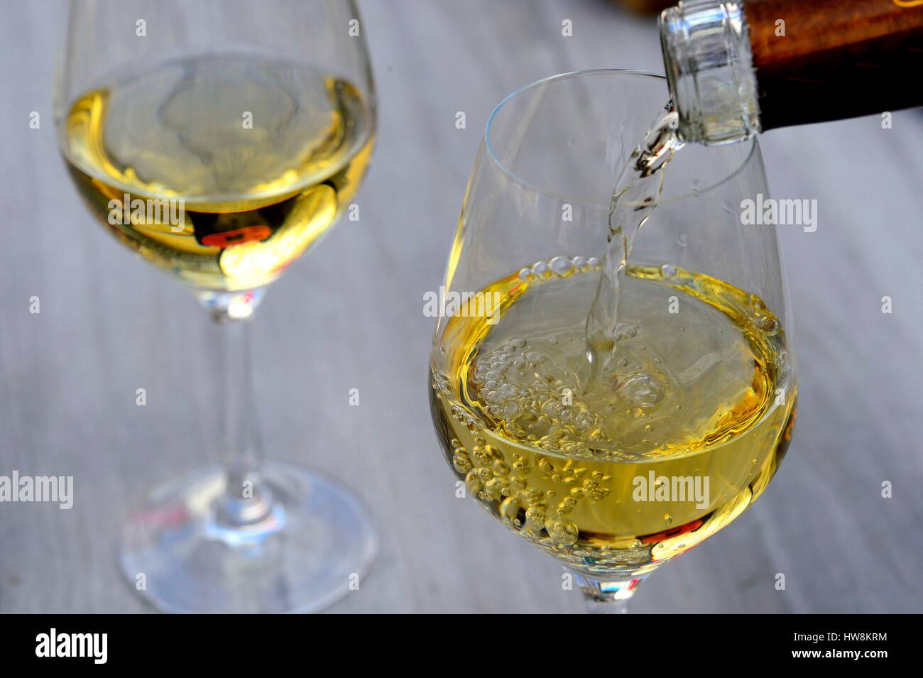 France, Herault, Saint Chinian, Maison des vins de Saint Chinian, white ...