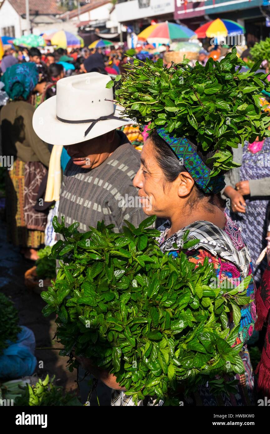 Guatemala, Quetzaltenango department, surroundings of Quetzaltenango ...