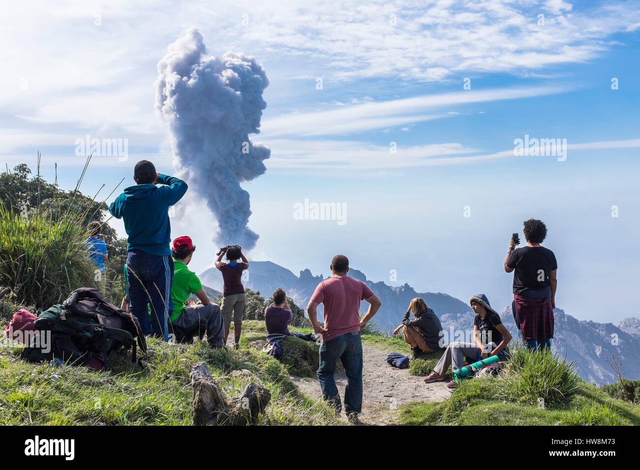 Guatemala, Quetzaltenango department, surroundings of Quetzaltenango ...