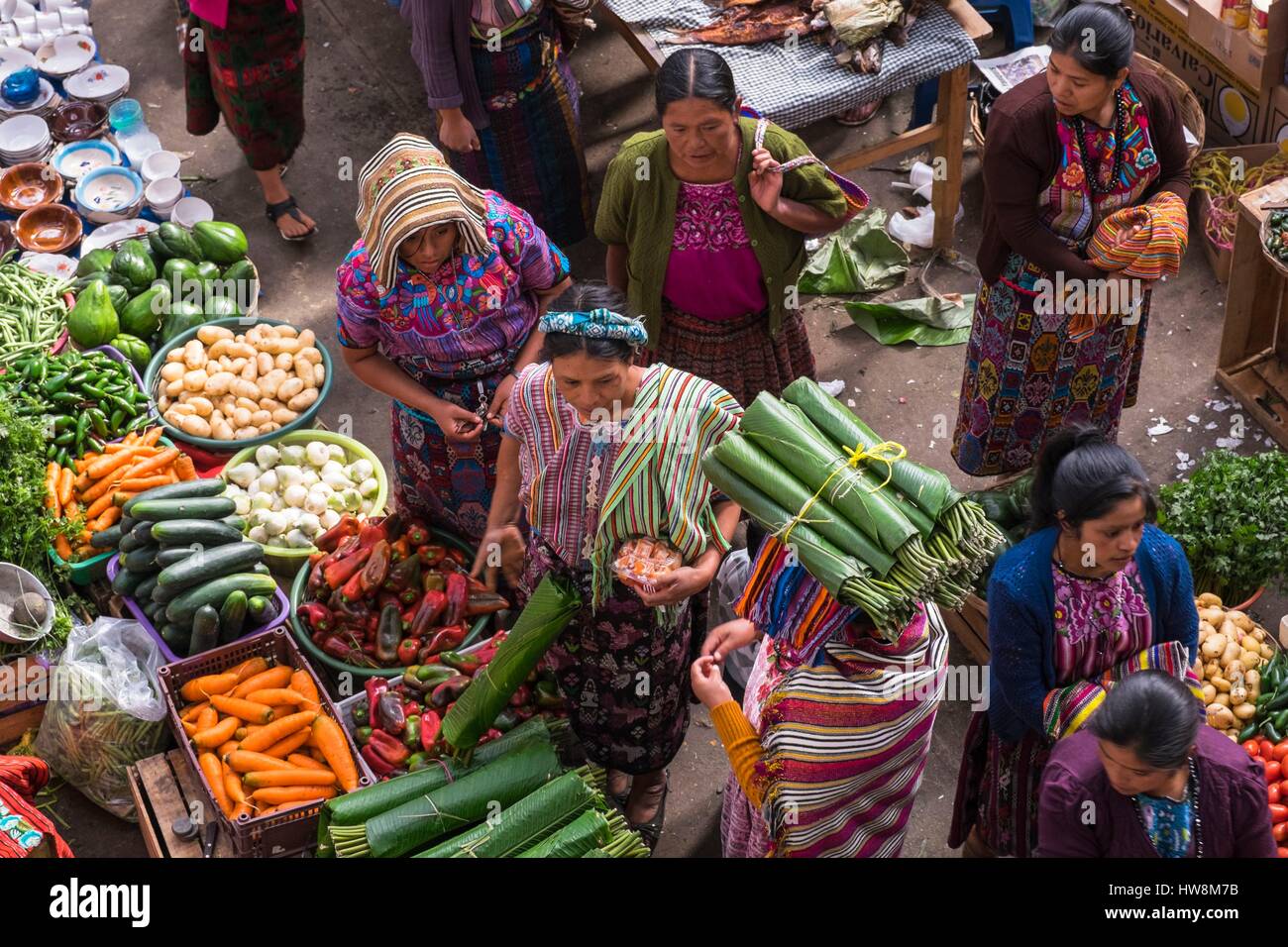 Guatemala, Quetzaltenango department, surroundings of Quetzaltenango ...