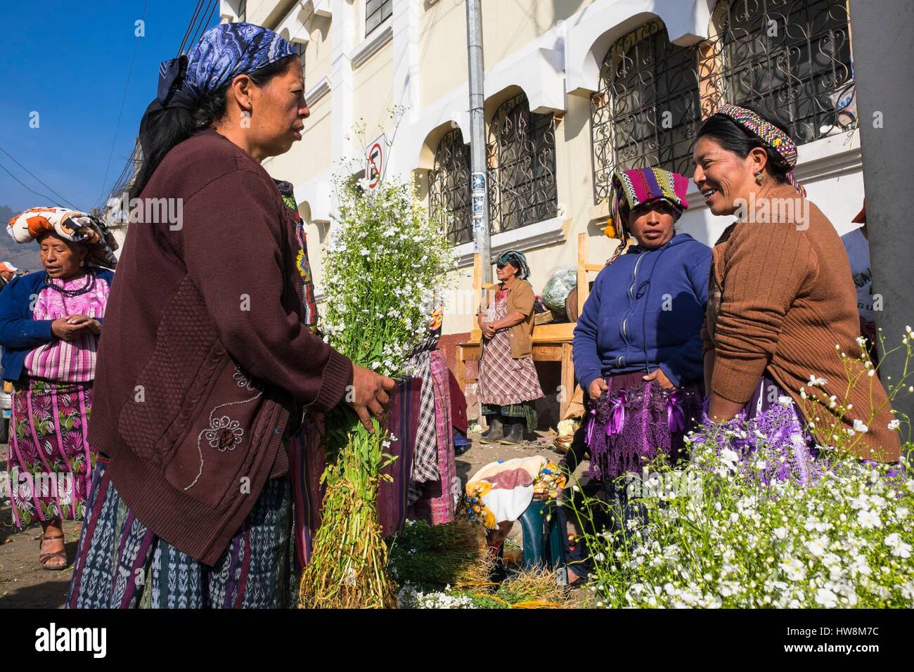 Guatemala, Quetzaltenango department, surroundings of Quetzaltenango ...
