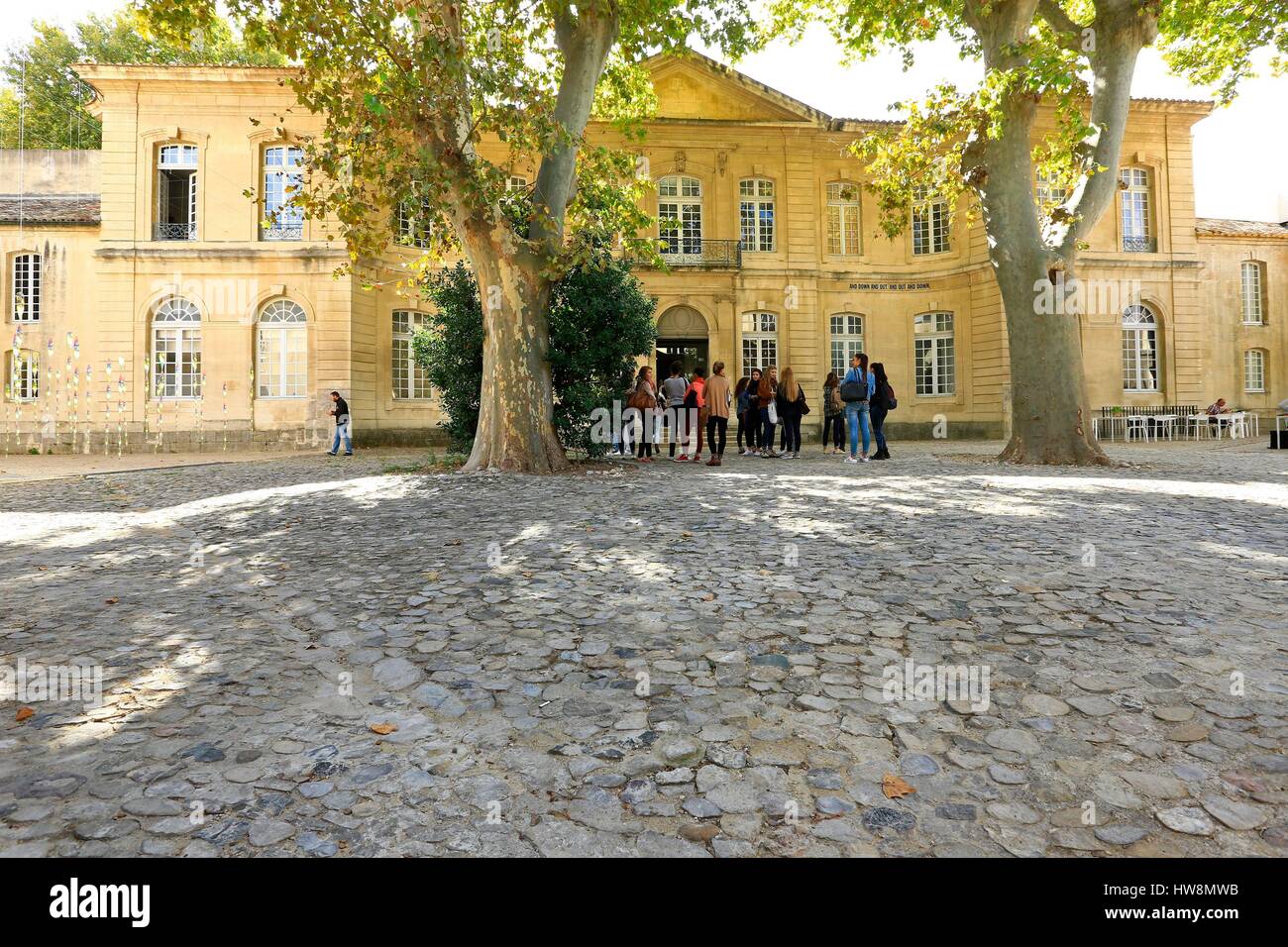 France, Vaucluse, Avignon, Lambert Collection Museum of Contemporary ...