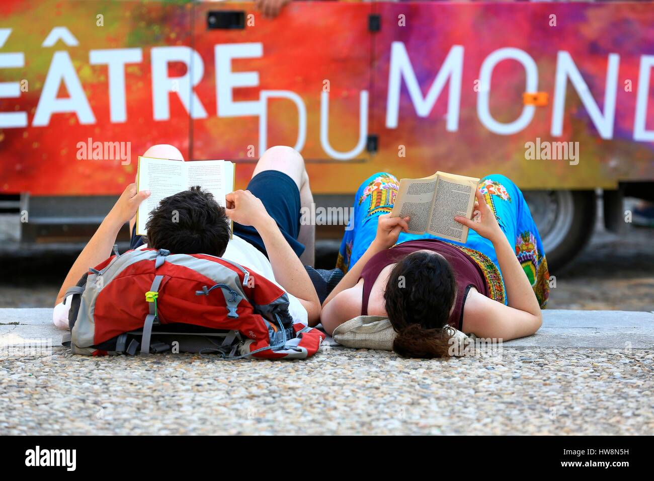 France, Vaucluse, Avignon, the Avignon Festival Stock Photo - Alamy