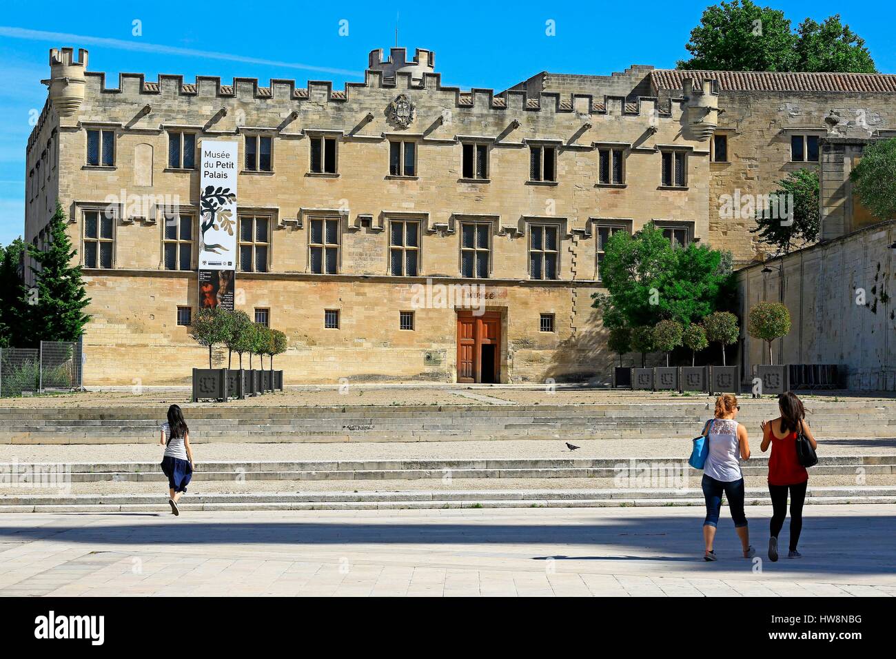 France, Vaucluse, Avignon, the Petit Palais museum, historical monument ...