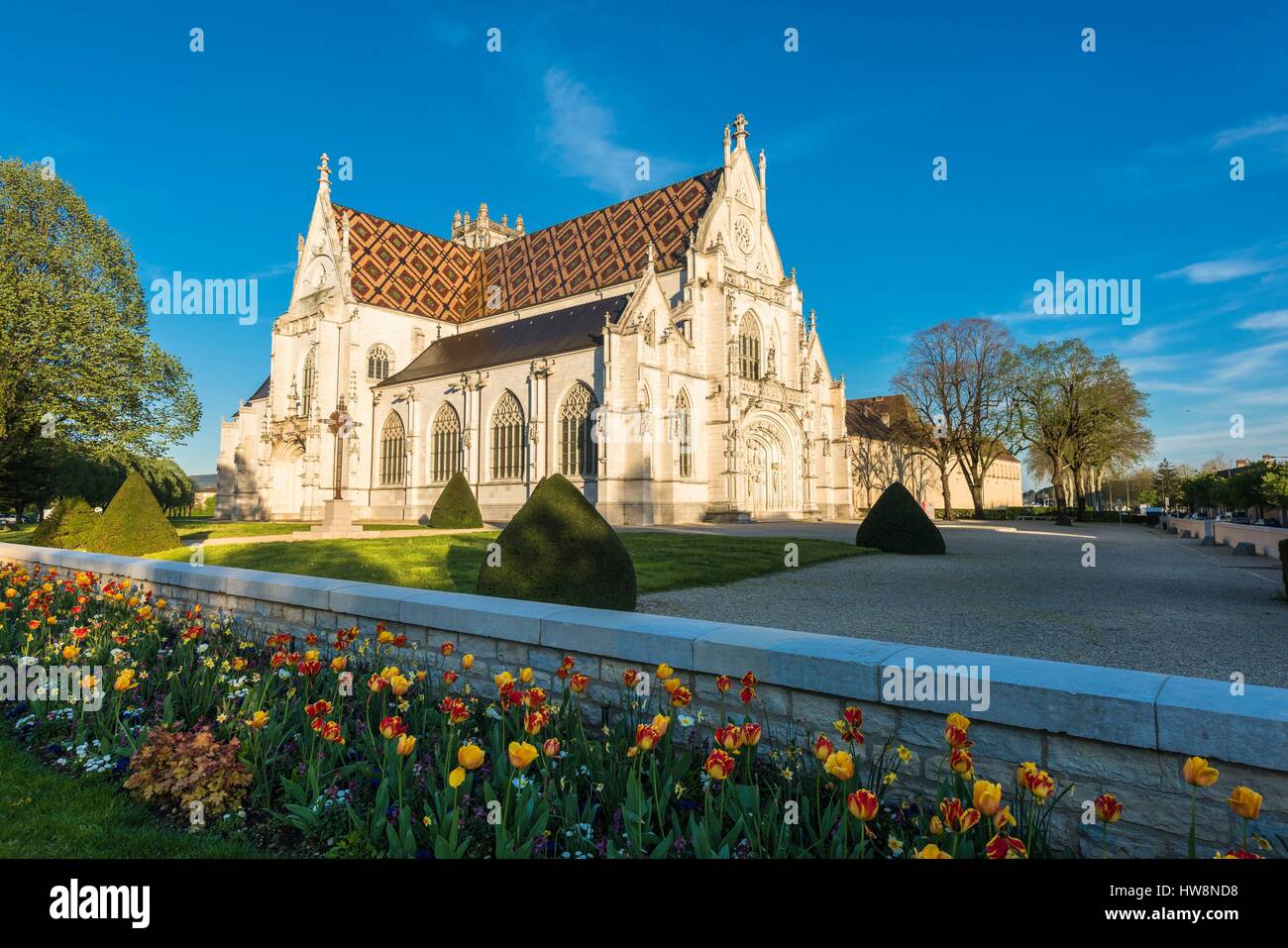 Brou church 16th century hi-res stock photography and images - Alamy