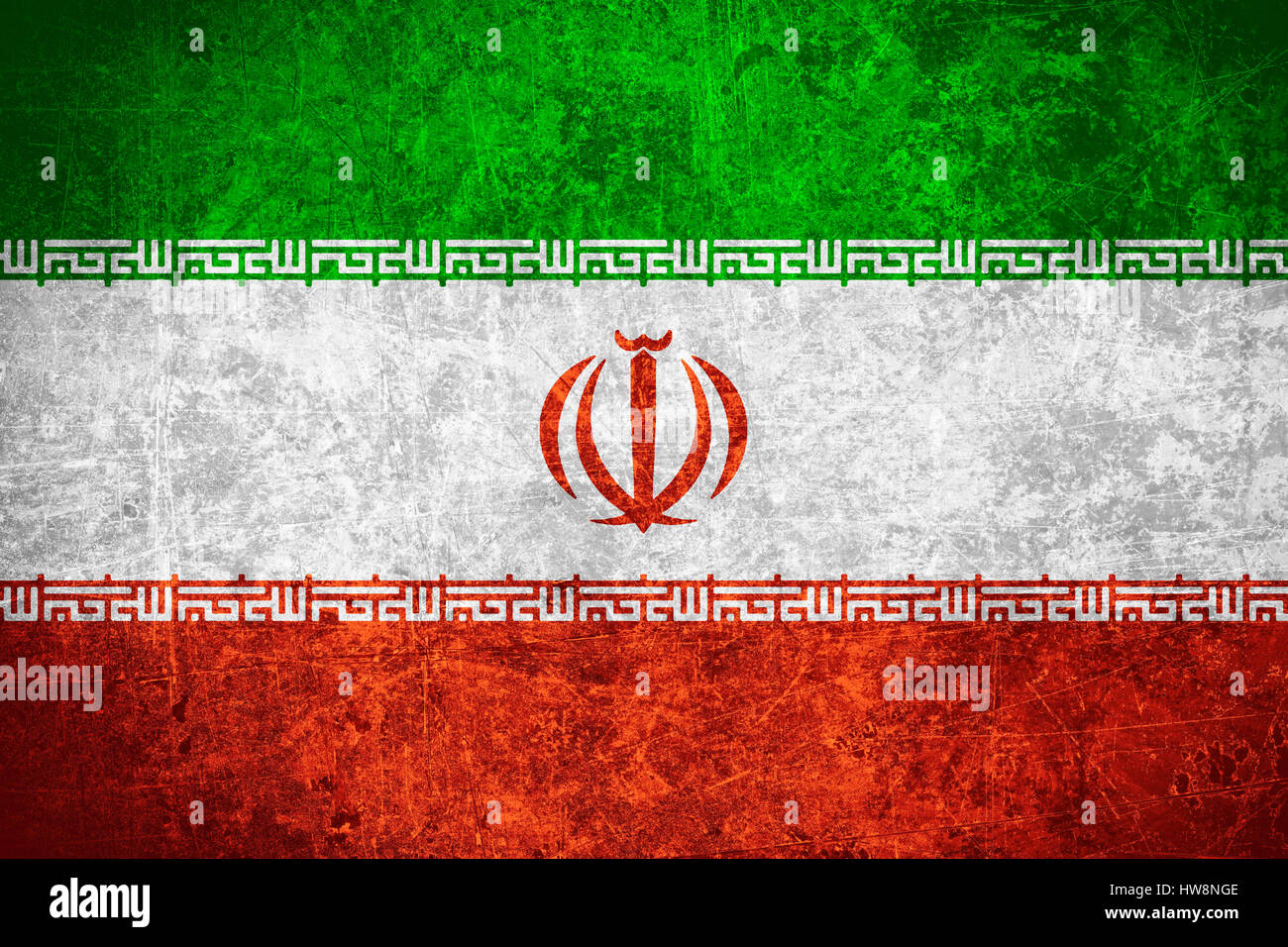 Flag iran iranian banner on hi-res stock photography and images - Alamy