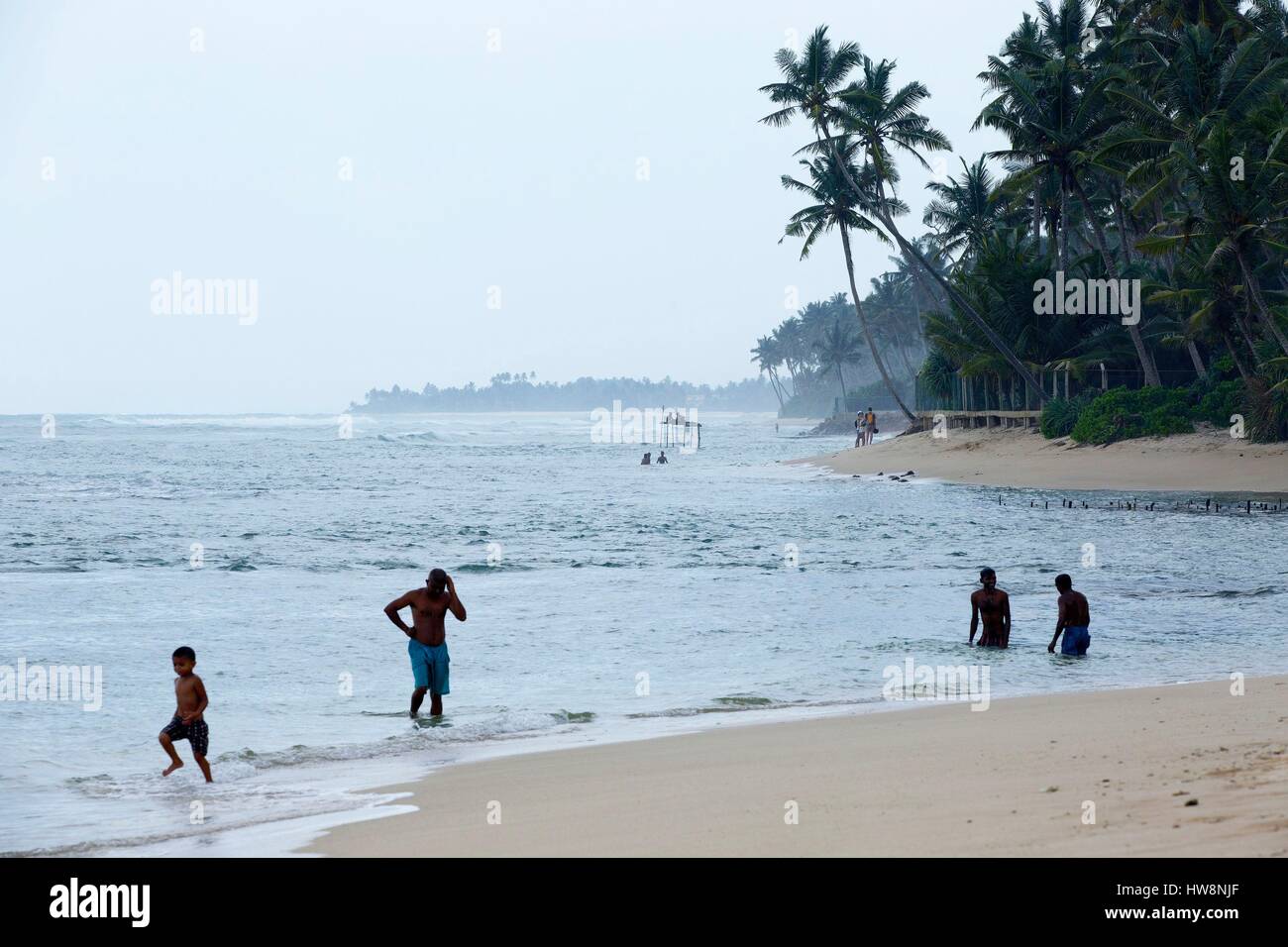 Sri Lanka, Southern Province, Matara district, Matara, Polhena Beach ...