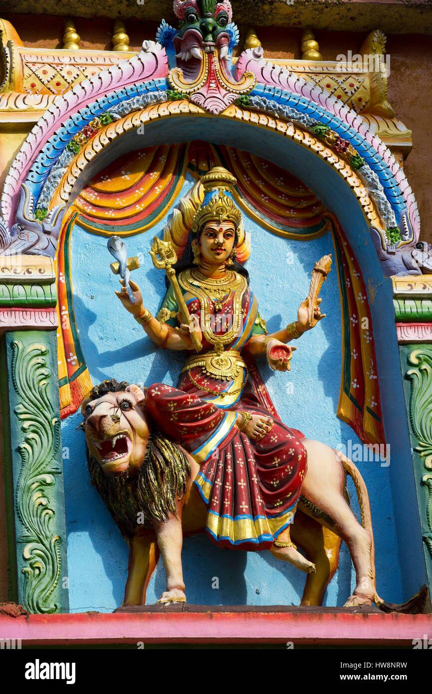 Sri Lanka, Central Province, Matale district, Matale, Hindu temple Sri ...