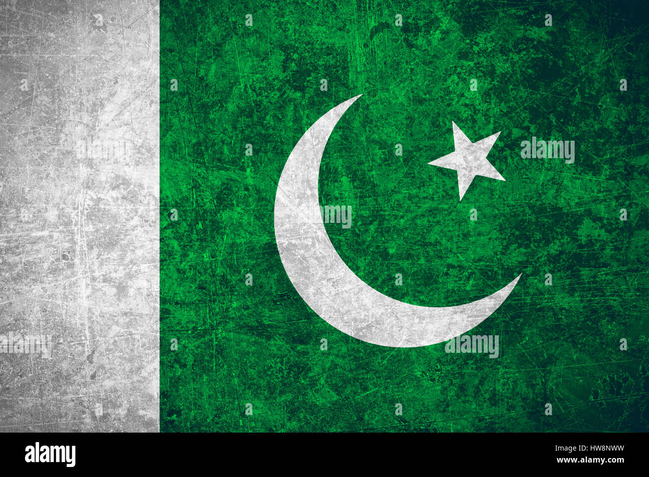 Pakistanian flag hi-res stock photography and images - Alamy
