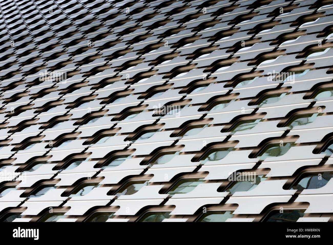 France, Paris, La Defense district, Ariane tower by architect Jean de ...