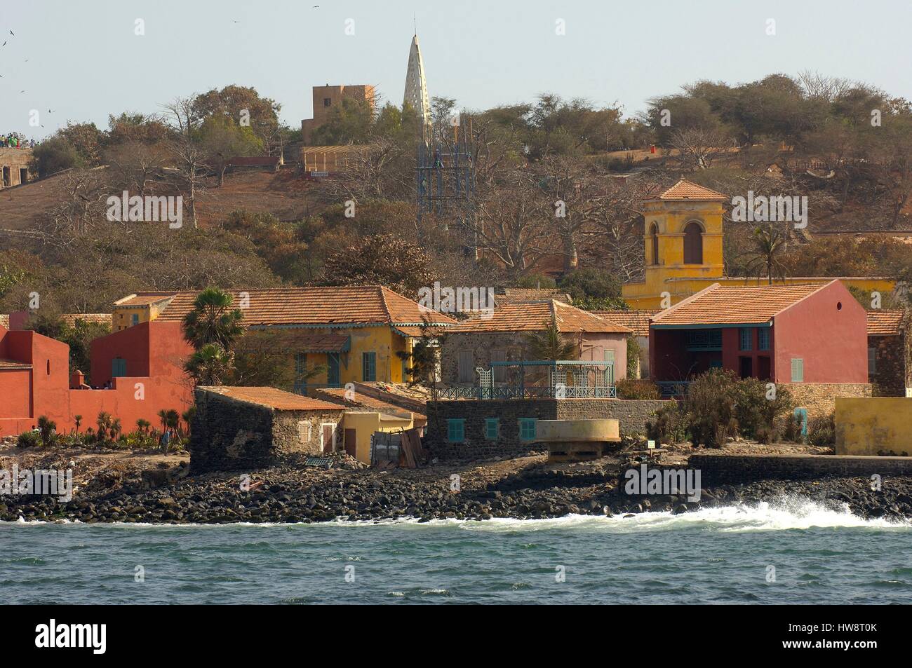 Senegal, Dakar region, Goree Island, listed as World Heritage by UNESCO ...