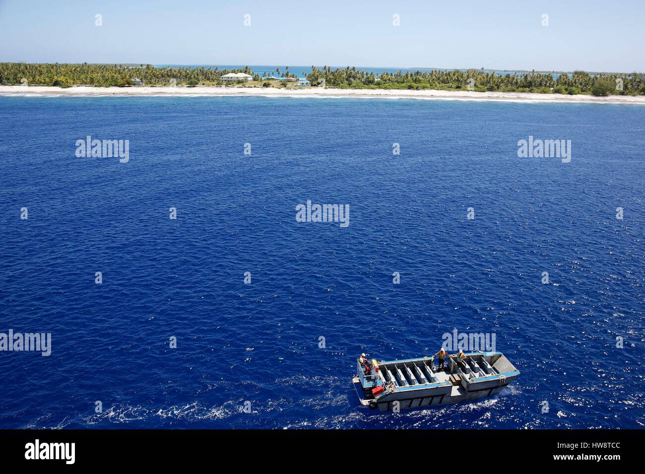 France, French Polynesia, Aranui 5 freighter and passenger ship cruise ...