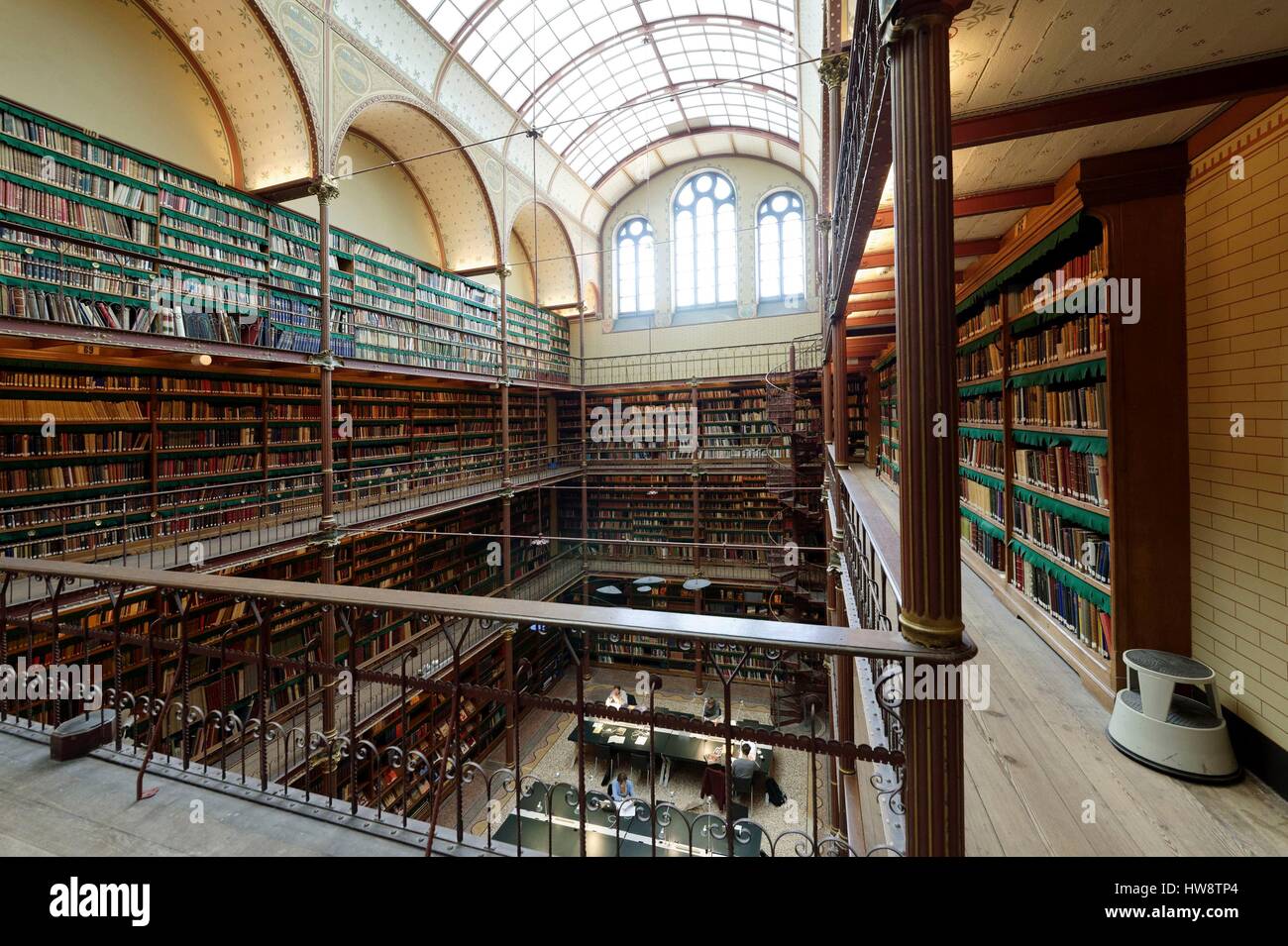 Netherlands, Northern Holland, Amsterdam, Museum district, Rijksmuseum ...