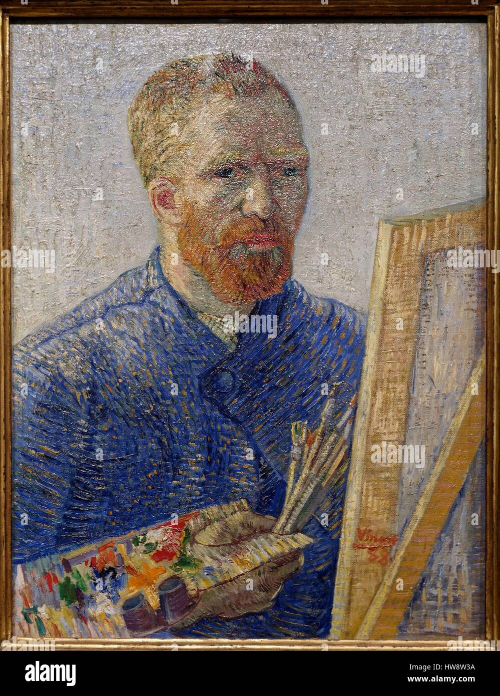 Self portrait 1888 vincent van gogh hi-res stock photography and images ...