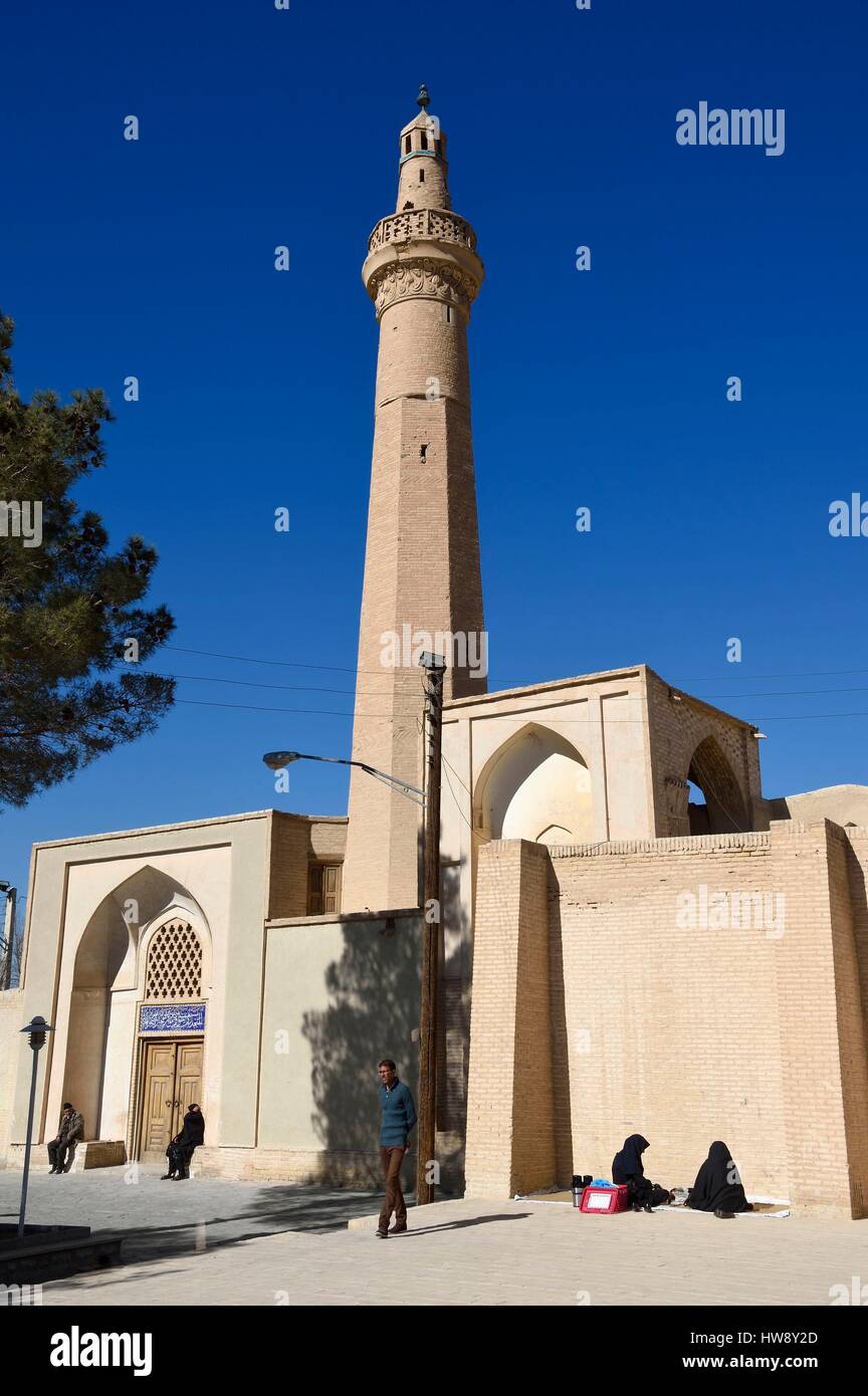 Iran, Isfahan province, Dasht-e Kavir desert, city of Nain also known ...