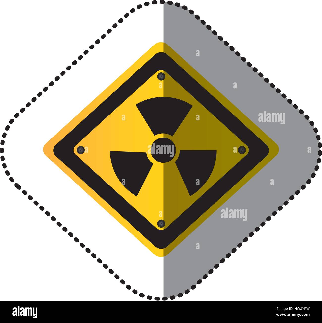Radiation Warning Sign Stock Photos & Radiation Warning Sign Stock ...