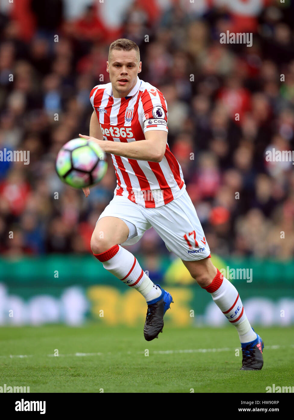 Stoke City's Ryan Shawcross Stock Photo - Alamy