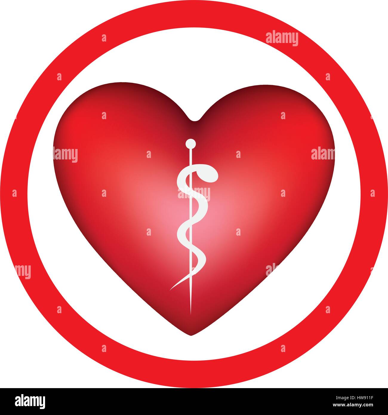 Serpent entwined hi-res stock photography and images - Alamy