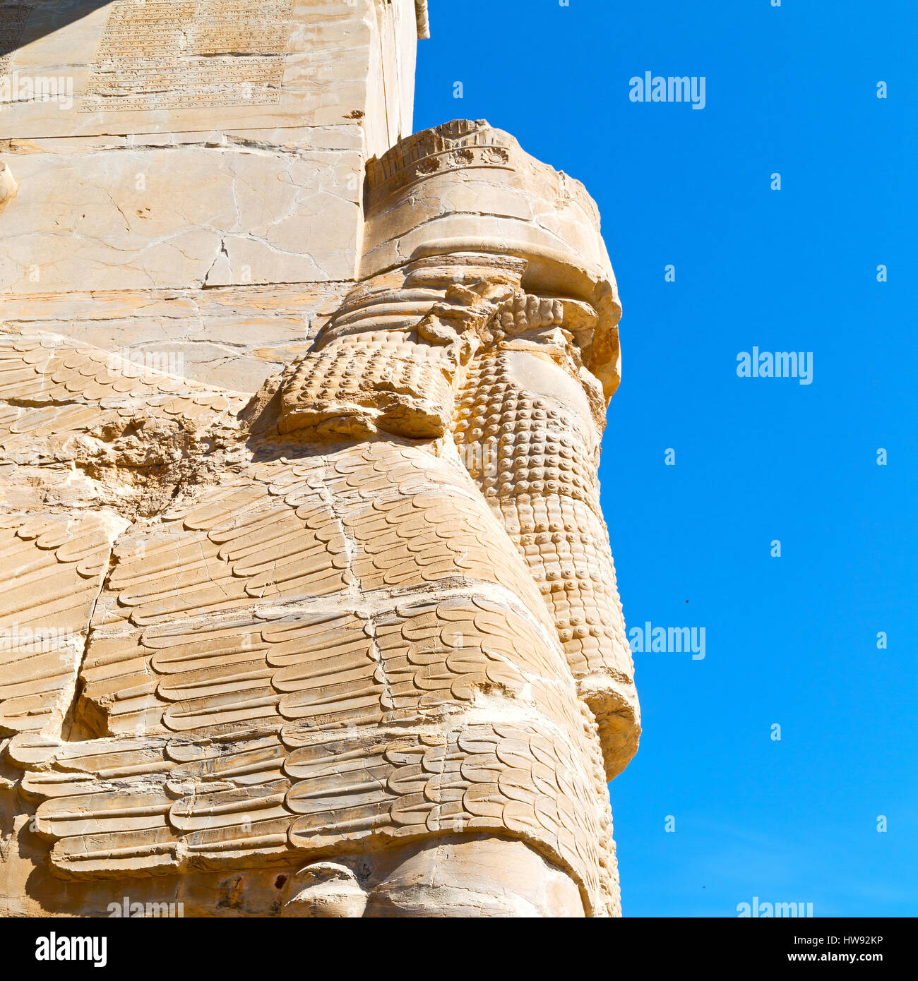 in iran persepolis the old ruins historical destination monuments and ...