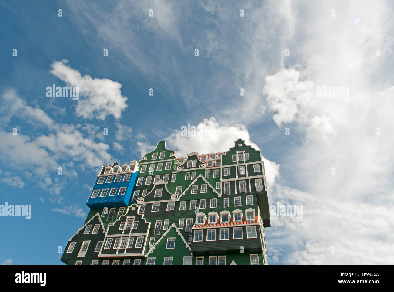 A mix of modern and traditional Dutch architecture. The famous typical ...