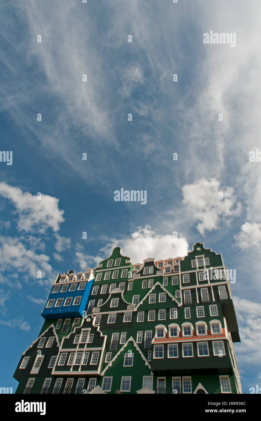 A mix of modern and traditional Dutch architecture. The famous typical ...