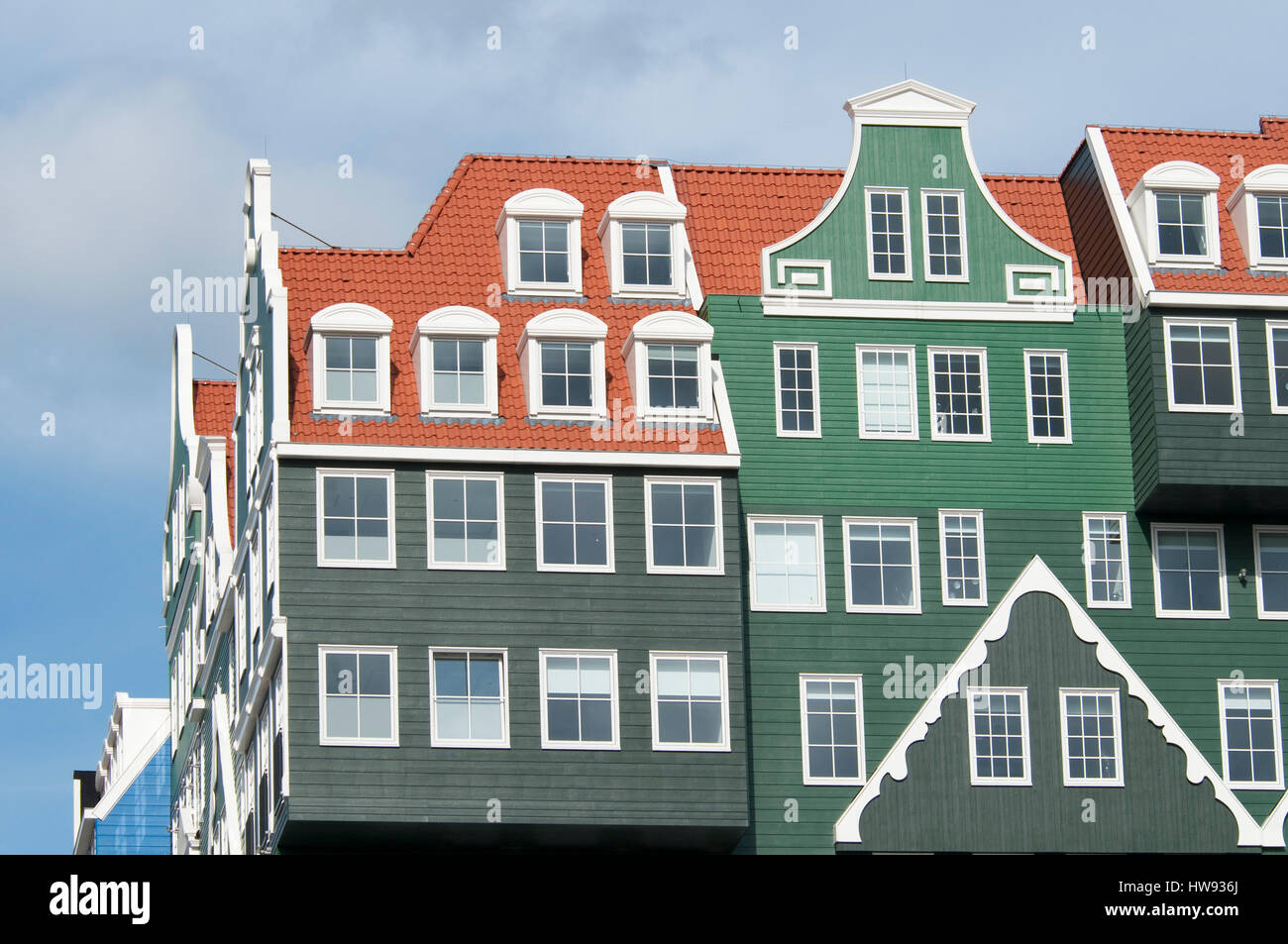A mix of modern and traditional Dutch architecture. The famous typical ...