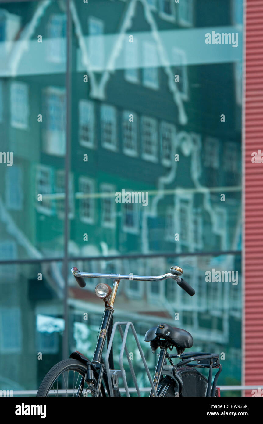 A mix of modern and traditional Dutch architecture. The famous typical ...