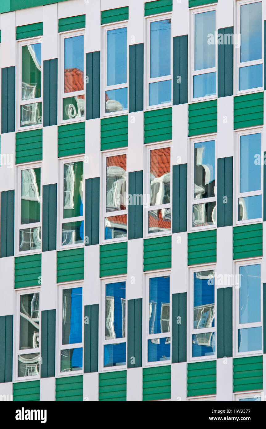 A mix of modern and traditional Dutch architecture. The famous typical ...