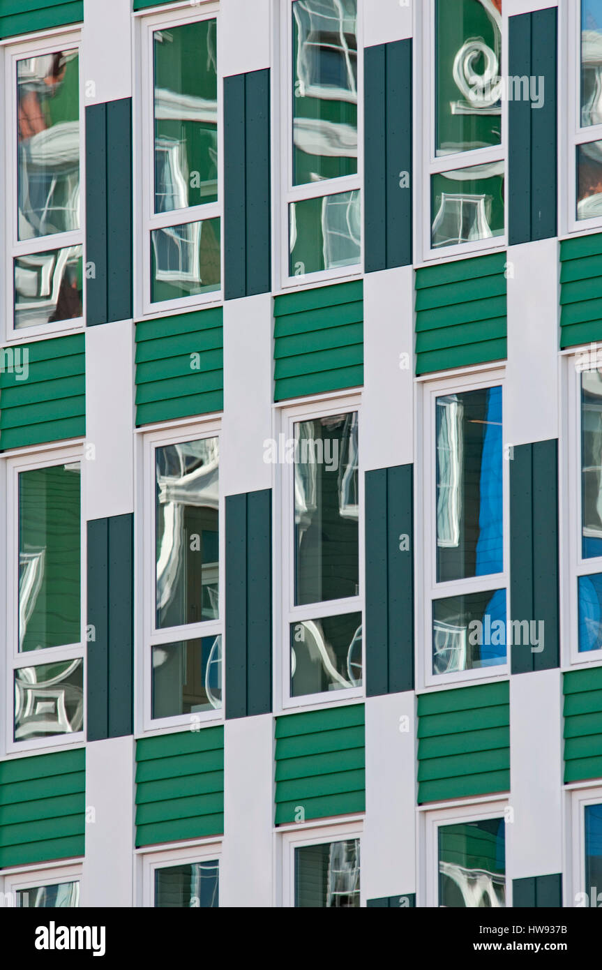 A mix of modern and traditional Dutch architecture. The famous typical ...