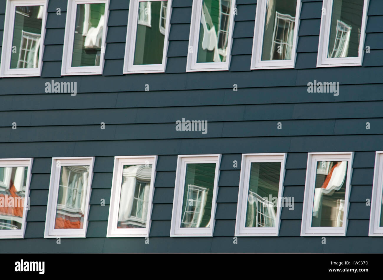 A mix of modern and traditional Dutch architecture. The famous typical ...