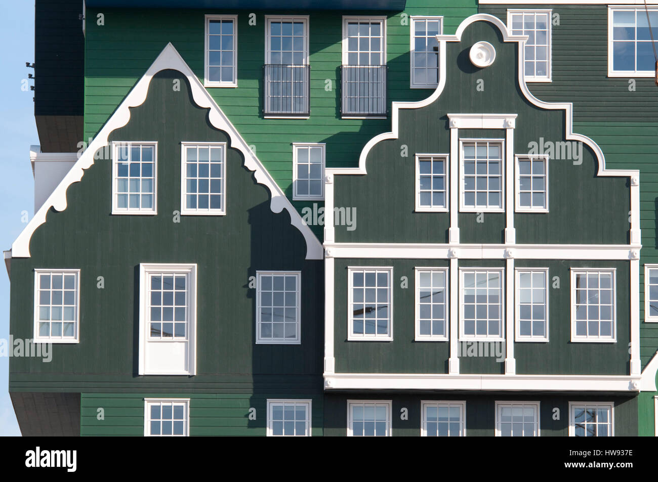 A mix of modern and traditional Dutch architecture. The famous typical ...