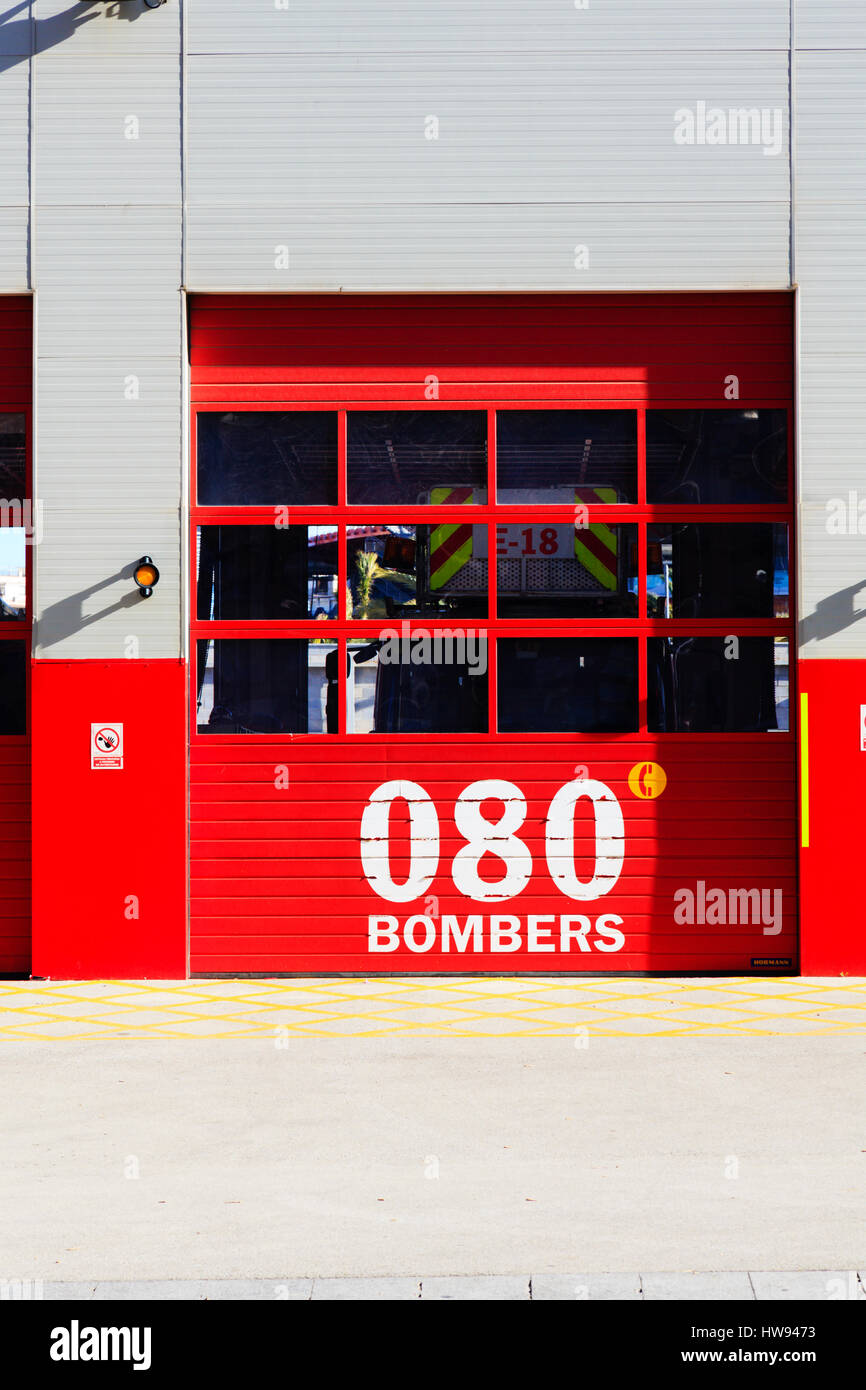 Fire station door hi-res stock photography and images - Alamy