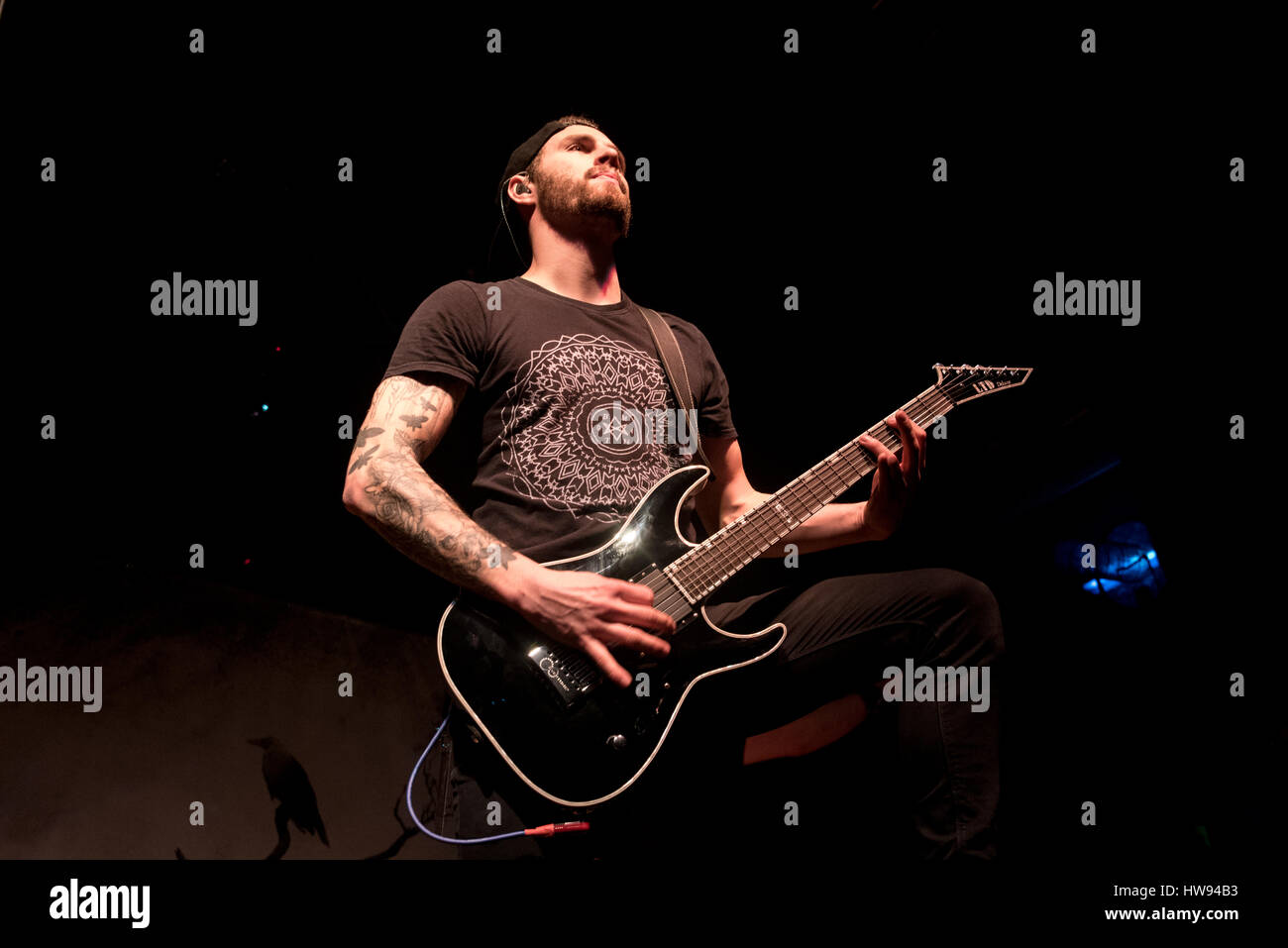 Metalcore band The Raven Age perform at Live Music Club in this picture ...