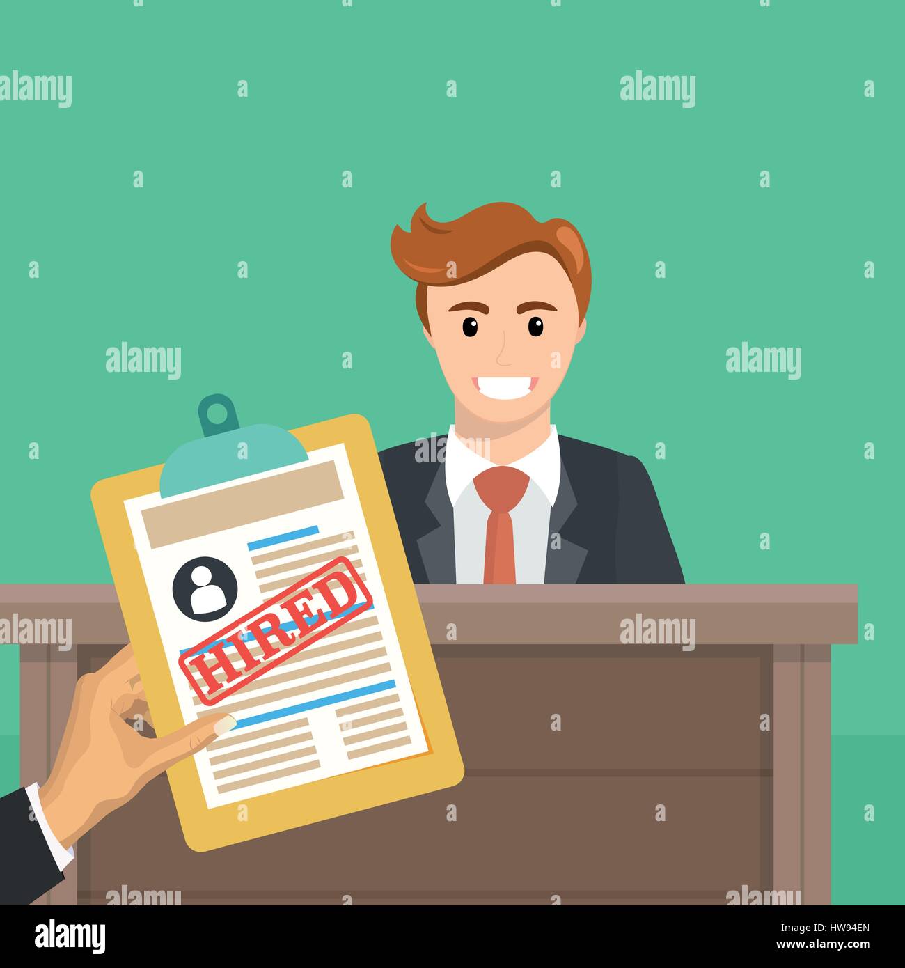 Man work sit on Stock Vector Images - Alamy