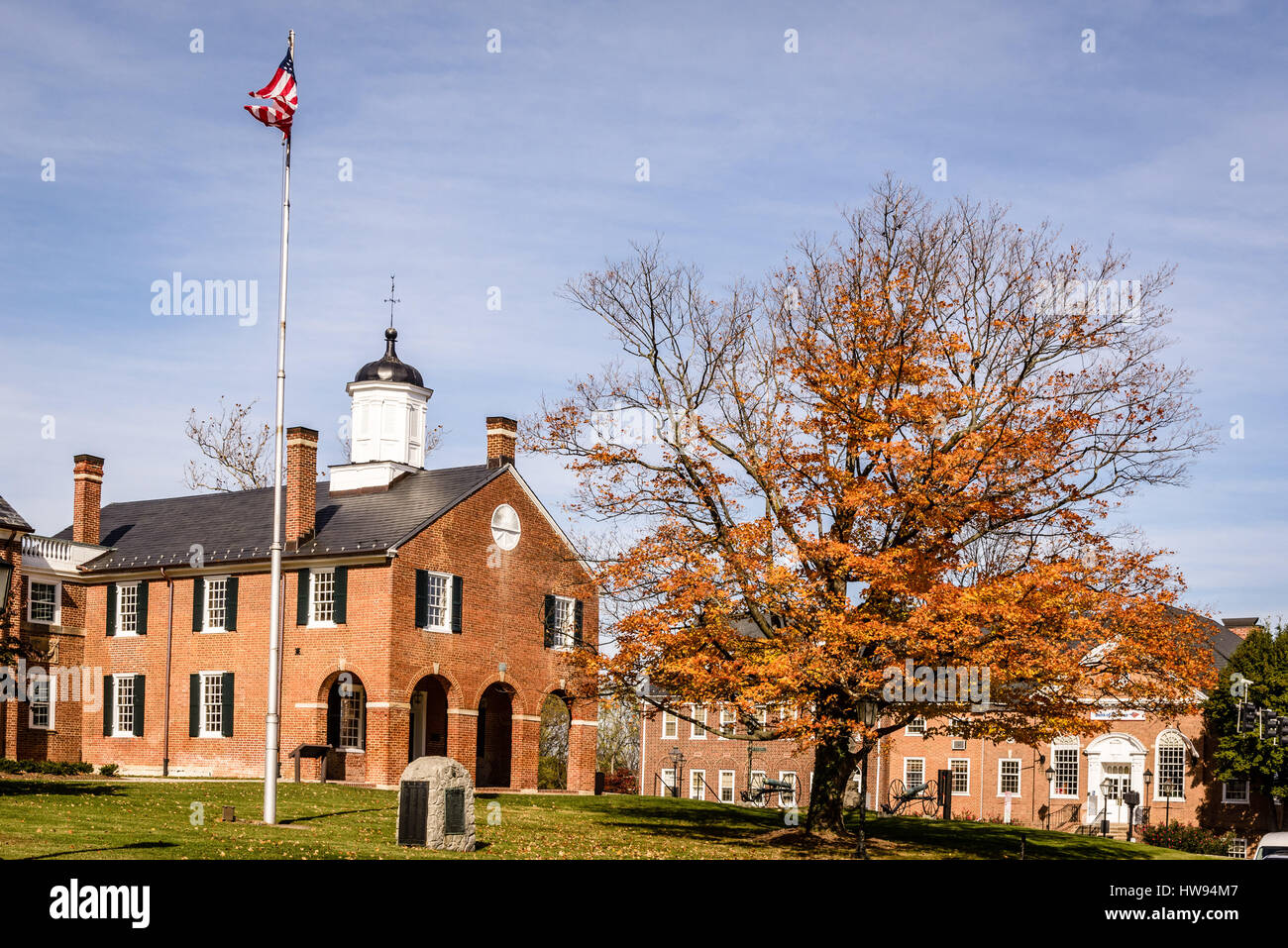 Fairfax County Courthouse, Fairfax City, Virginia Stock Photo - Alamy
