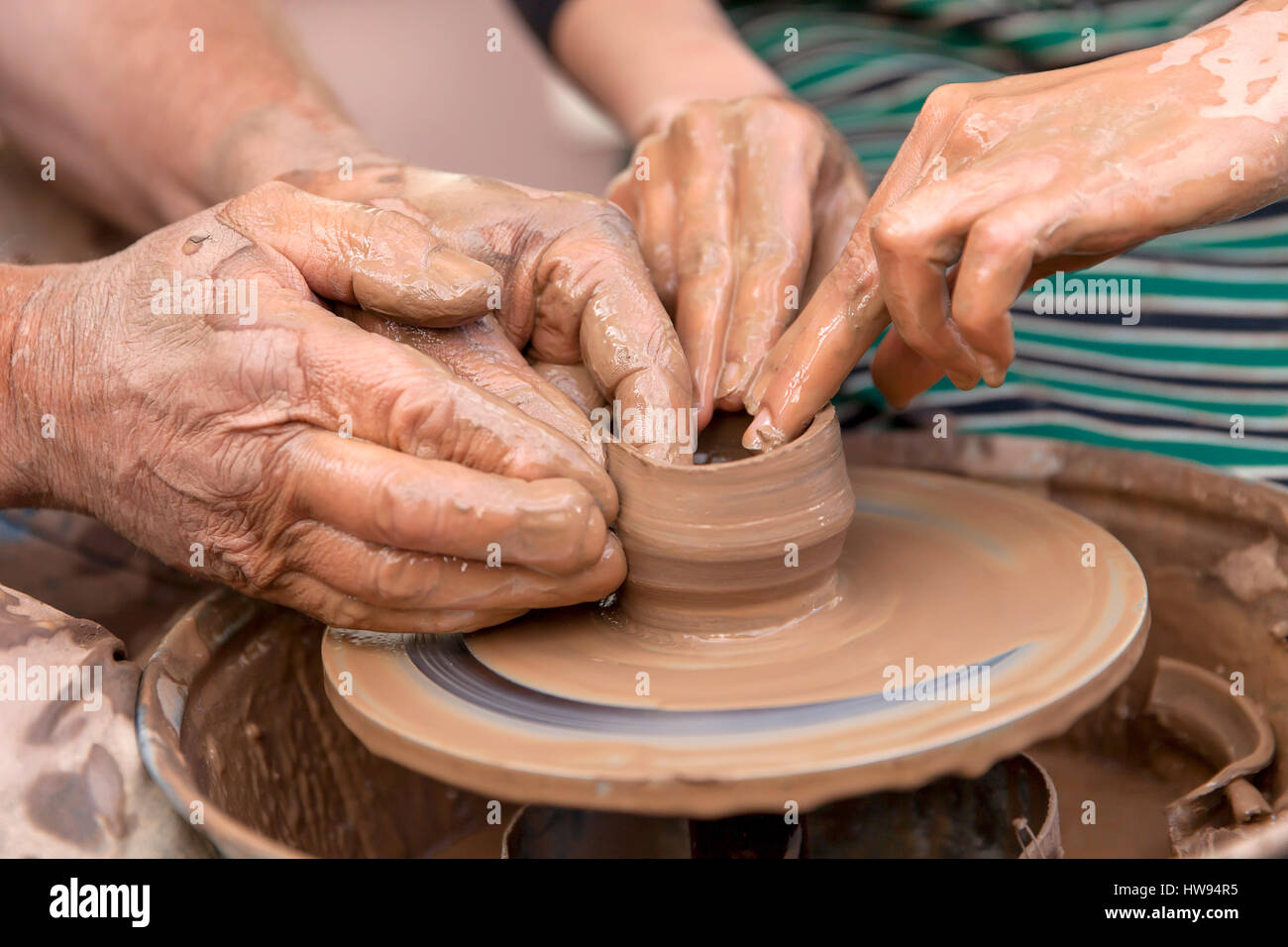 Teaching pottery hi-res stock photography and images - Alamy