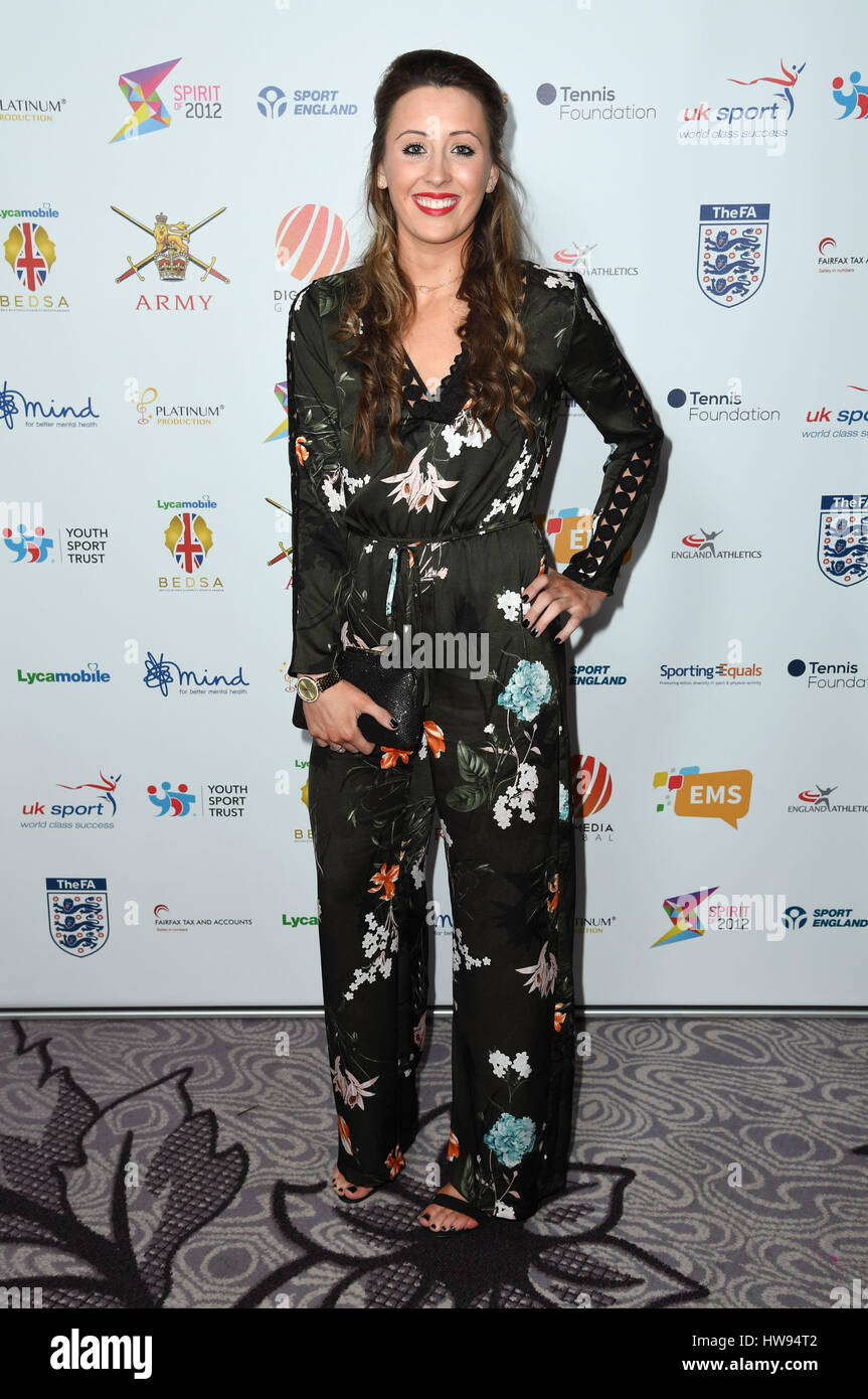 Taekwondo Olympic Gold Medallist Jane Jones arriving at the Lycamobile ...