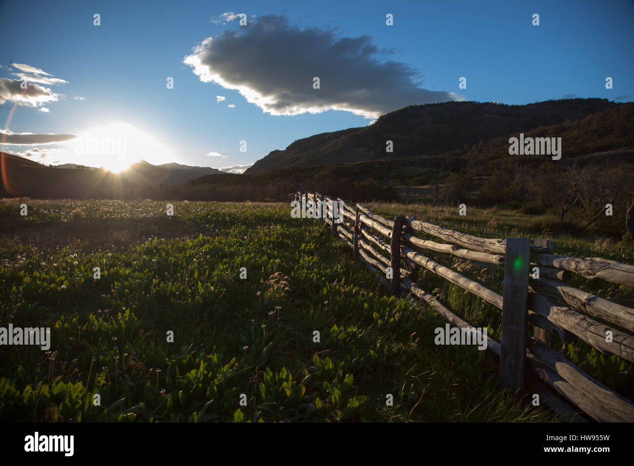 The future Patagonia National Park, Chile Stock Photo - Alamy