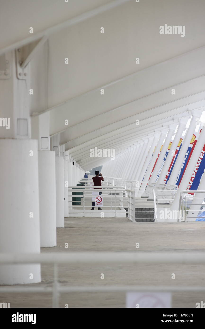 grandstand building of Sepang International Circuit, Malaysia Stock ...