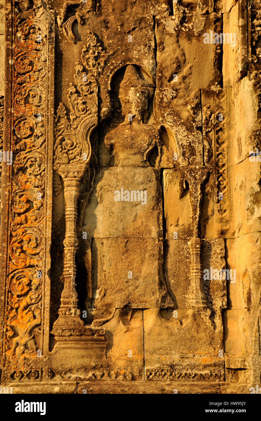 An Apsara (also spelled as Apsarasa) is a female spirit of the clouds ...