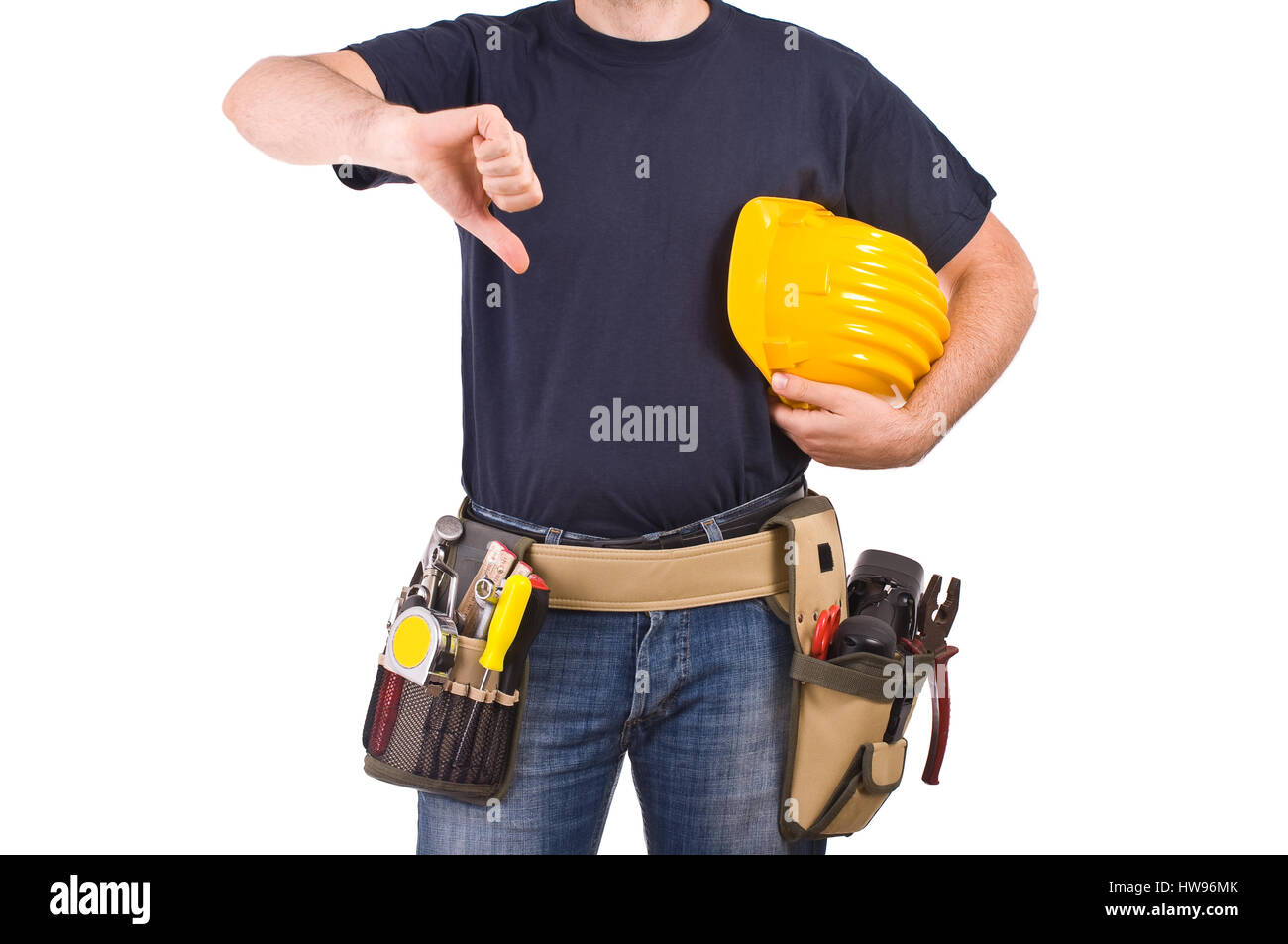 Blue collar worker Stock Photo - Alamy