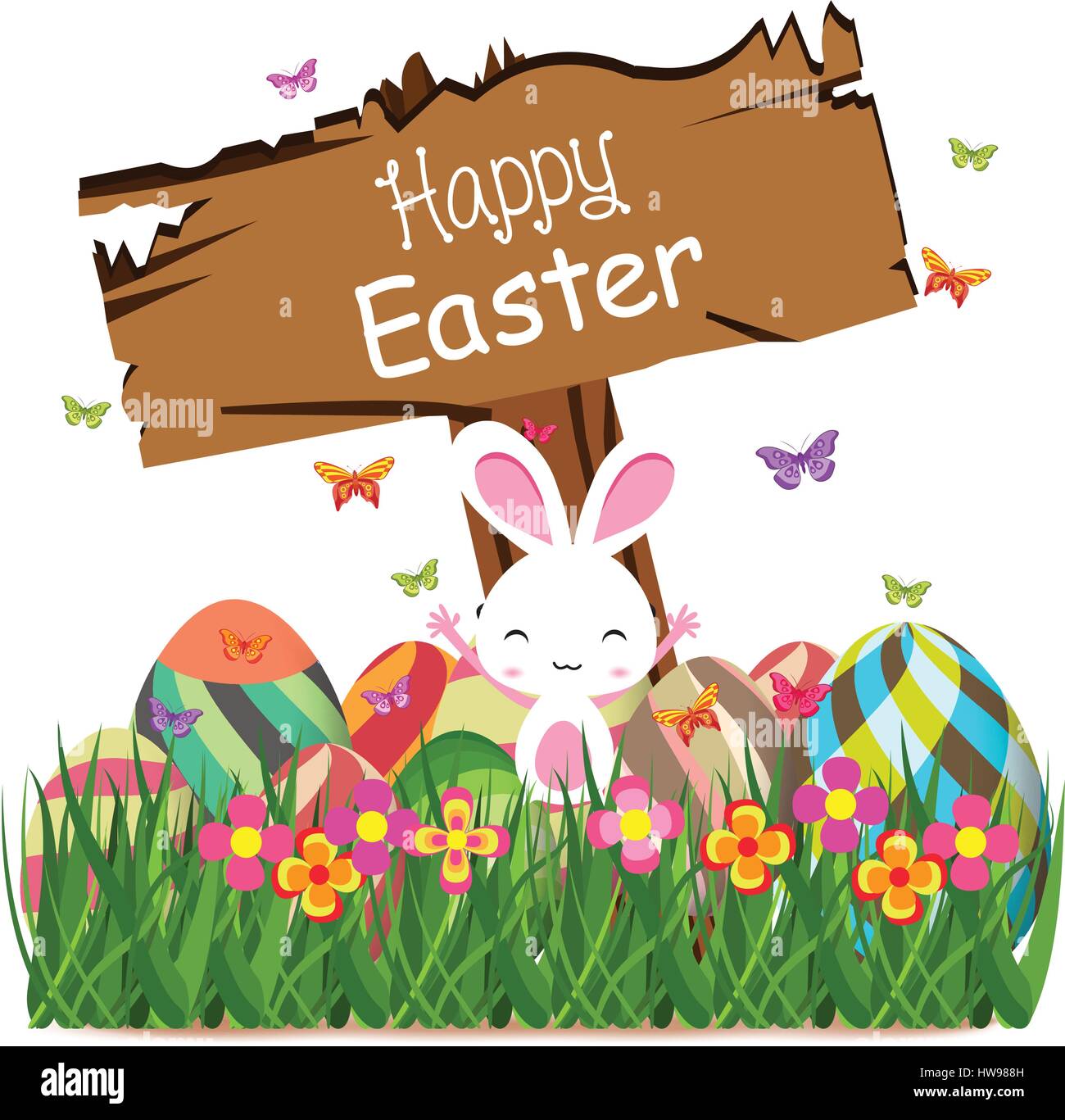 Painted post Stock Vector Images - Alamy